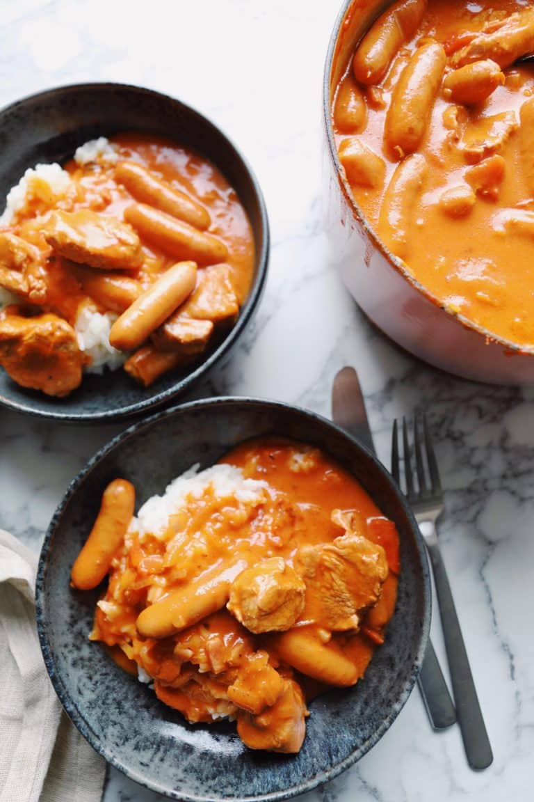 Boller i karry - Opskrift på nem og lækker boller i karry ret