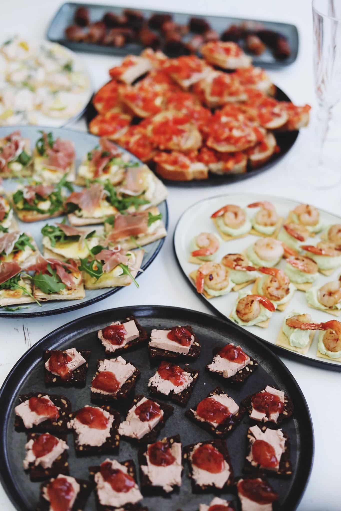 Starters, kanapéer & appetizers - opskrifter på små retter og snacks