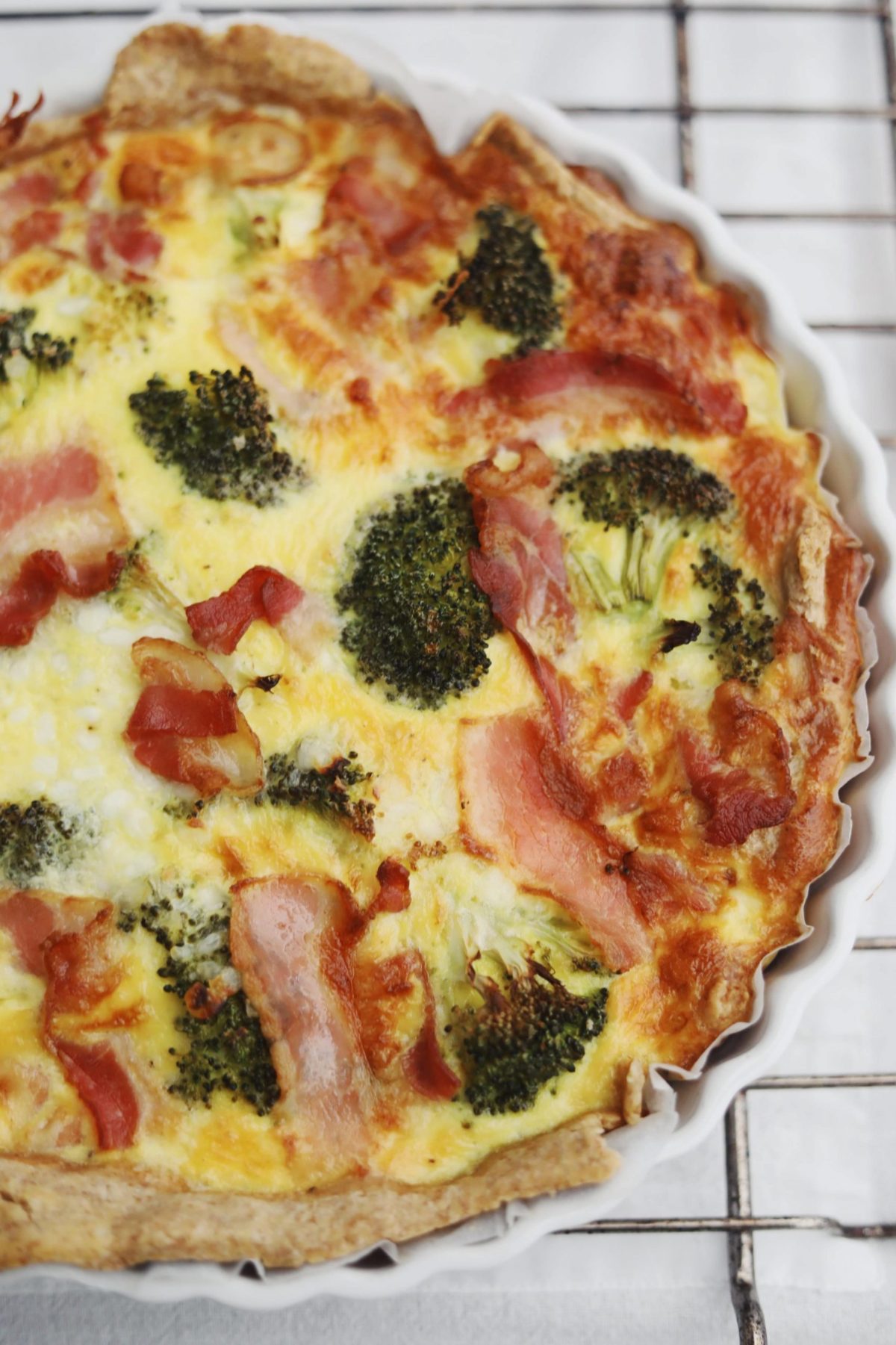 Kartoffeltærte med porre - Madærte med kartoffelbund