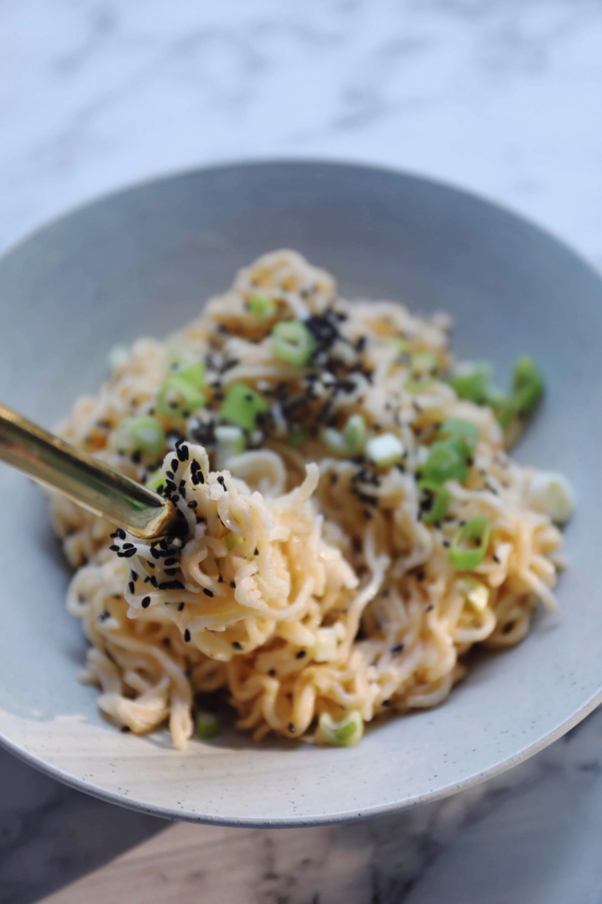 Udon nudler med kylling og agurk - Nudelret med udon nudler