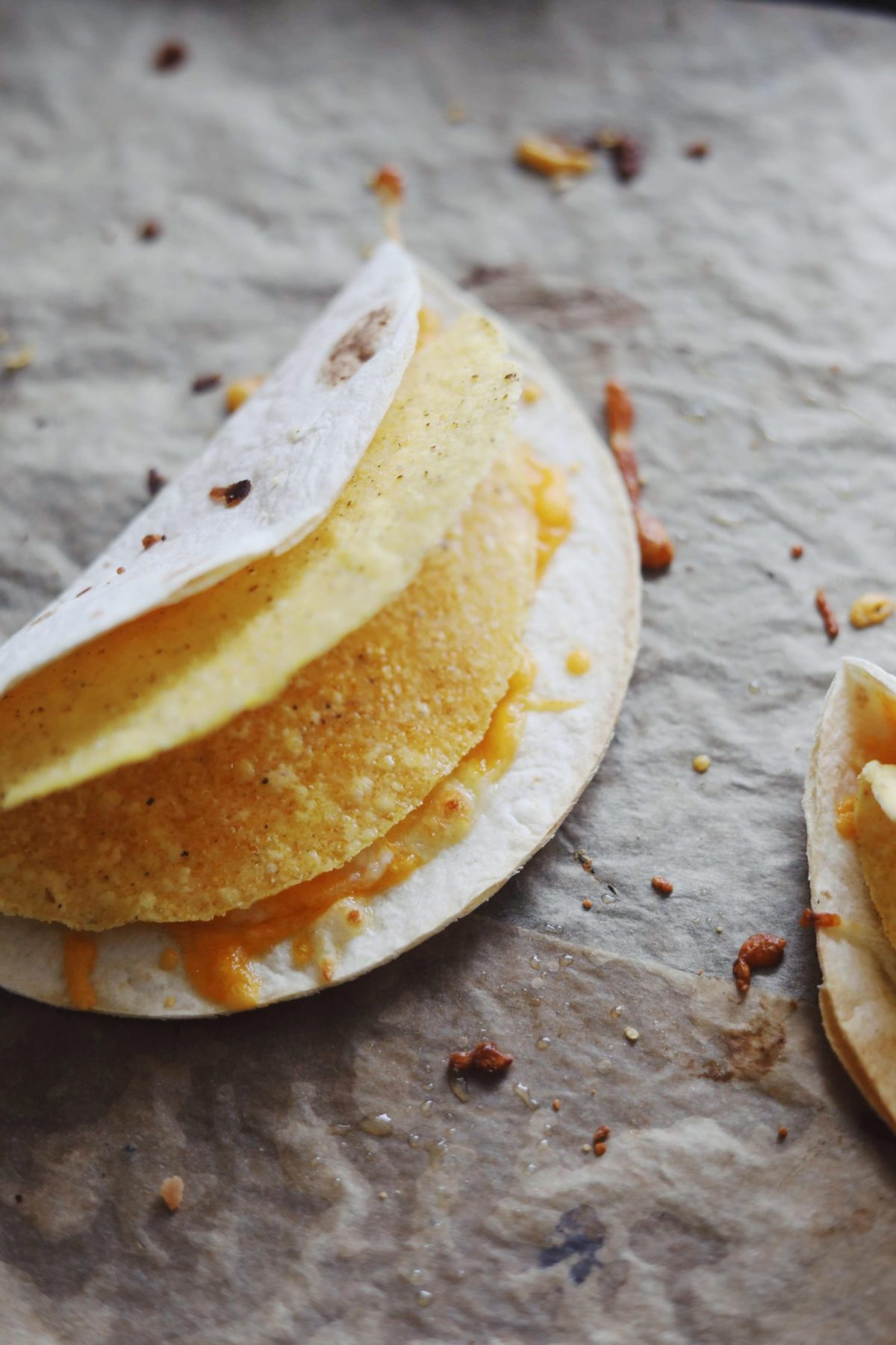 Crunch tacos - Opskrift på sprøde tacos med ost og fyld