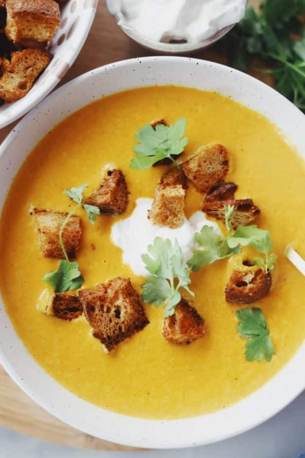 Karrysuppe - Opskrift på den bedste cremede karrysuppe
