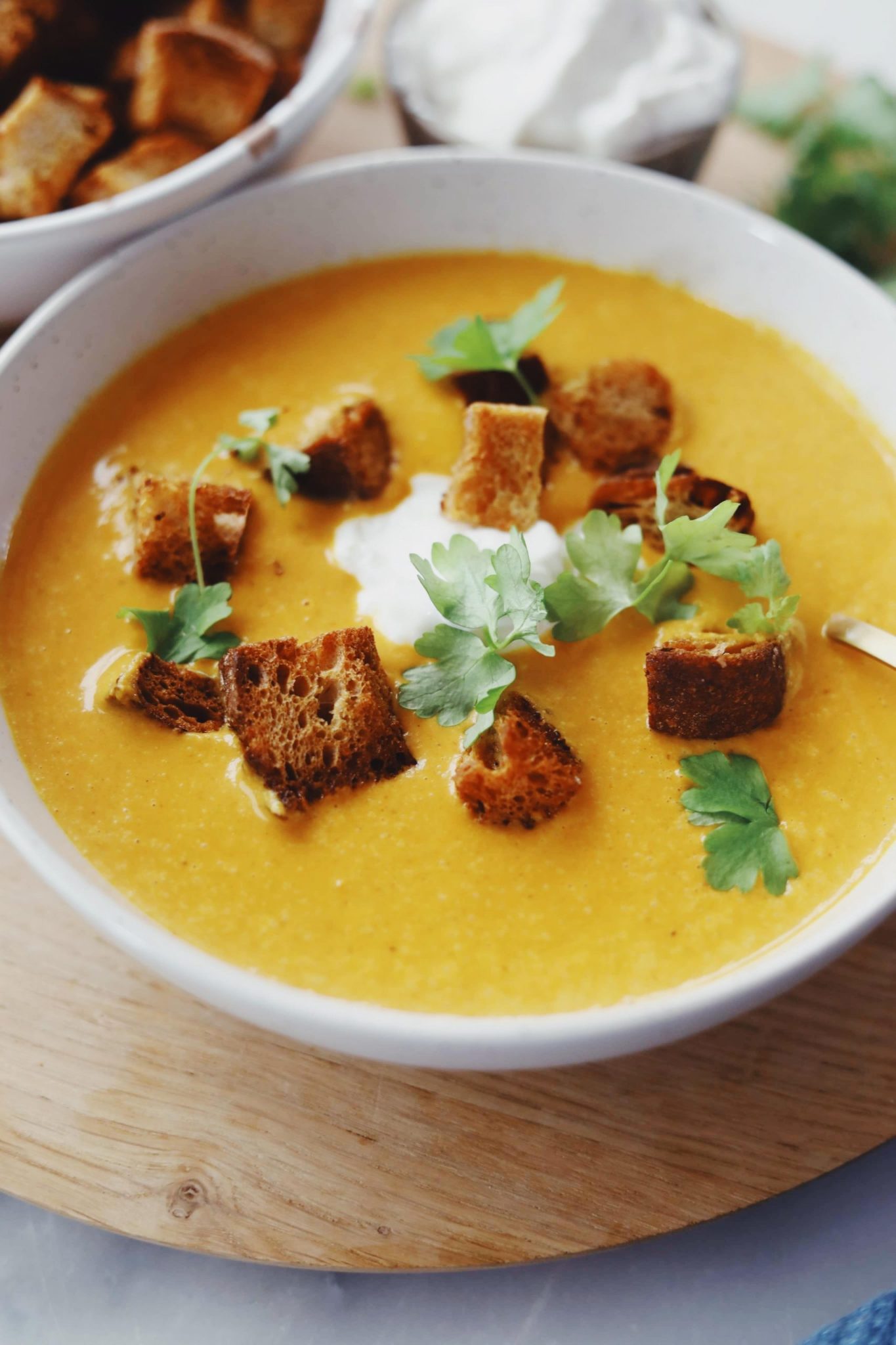 Karrysuppe - Opskrift på den bedste cremede karrysuppe