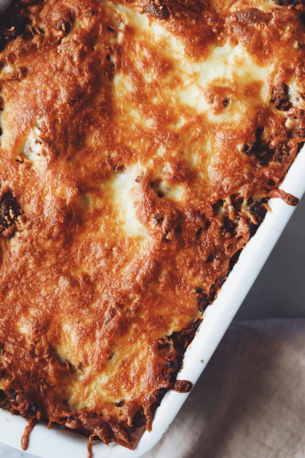 Lækker lasagne - Opskrift på lækker hjemmelavet lasagne