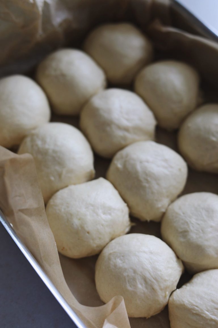 Pull apart burgerboller - Opskrift på bløde burgerboller