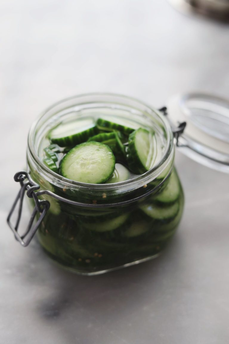 Syltede agurker - Opskrift på syltede agurker/agurkesalat