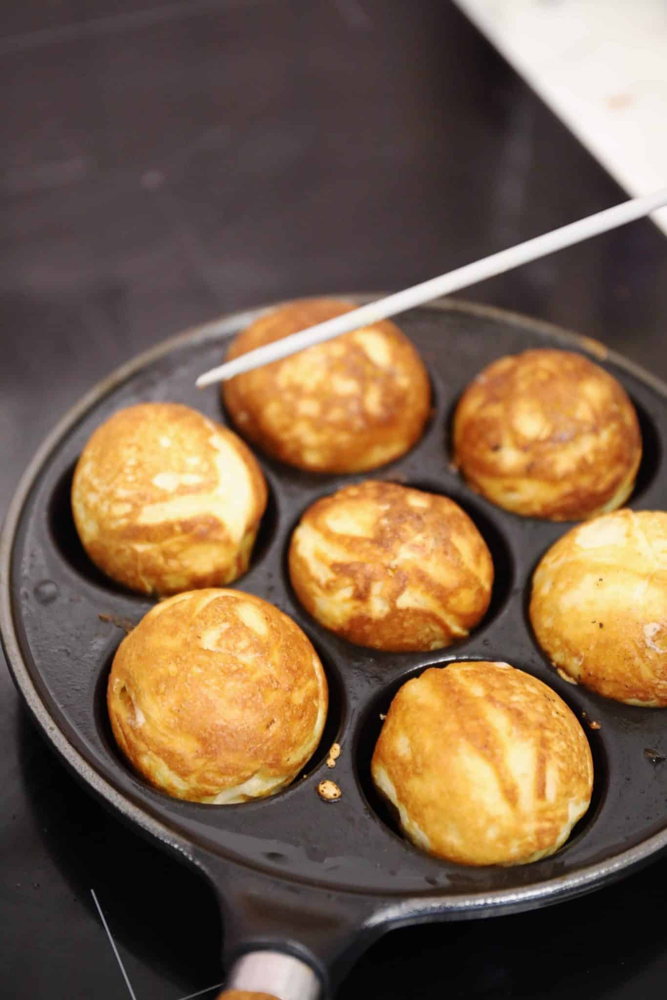 Æbleskiver - De bedste hjemmebagte æbleskiver