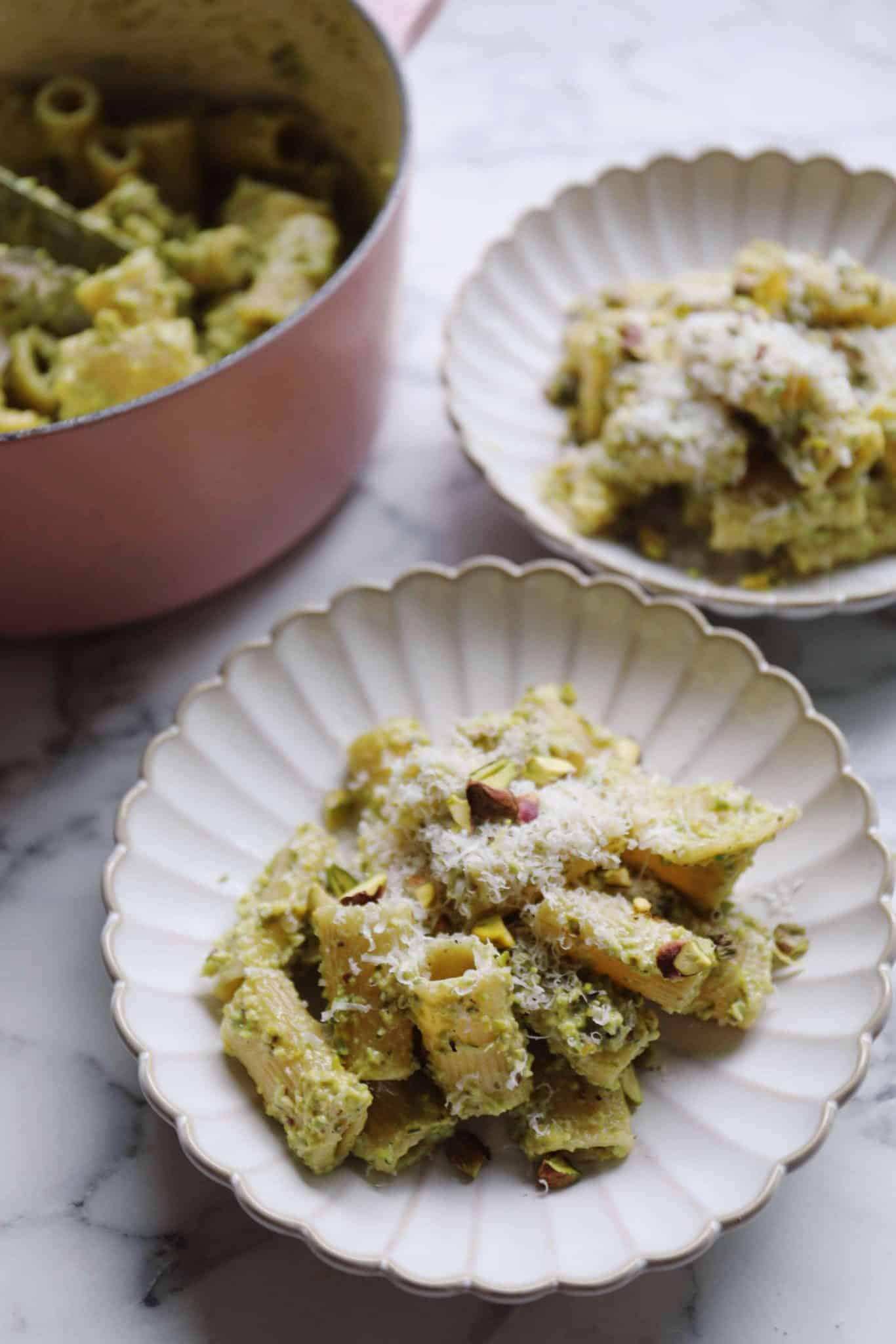 Pasta med pistacie - Pasta al pistacchio