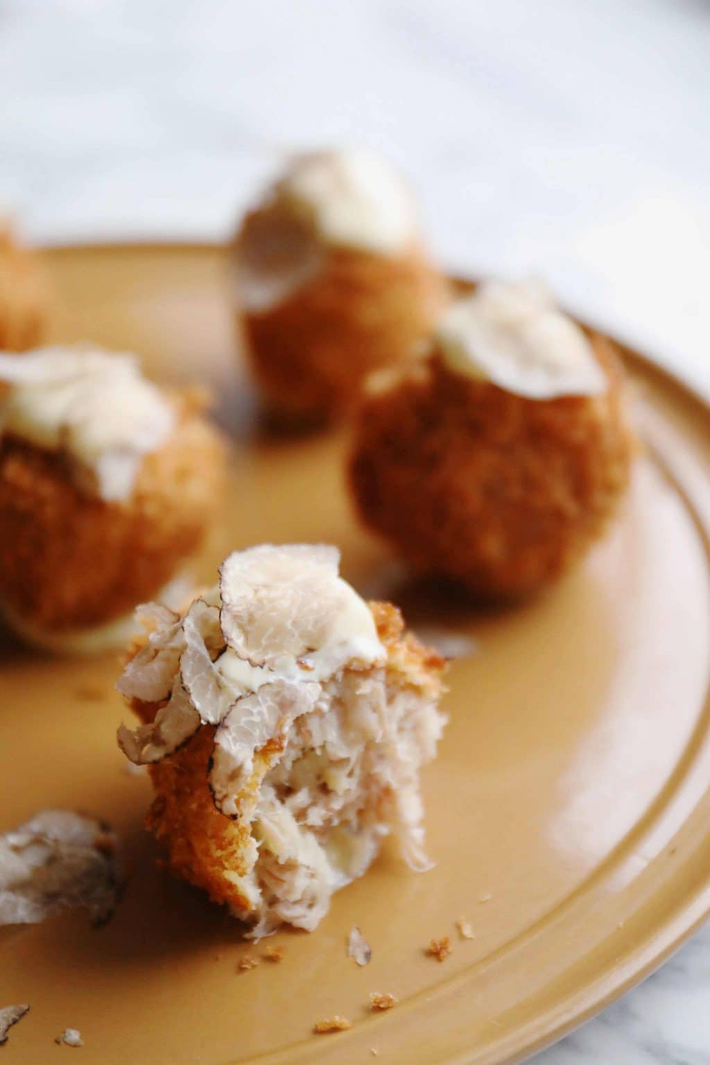 Kroketter med and - Sprøde koketter med Confit de Canard