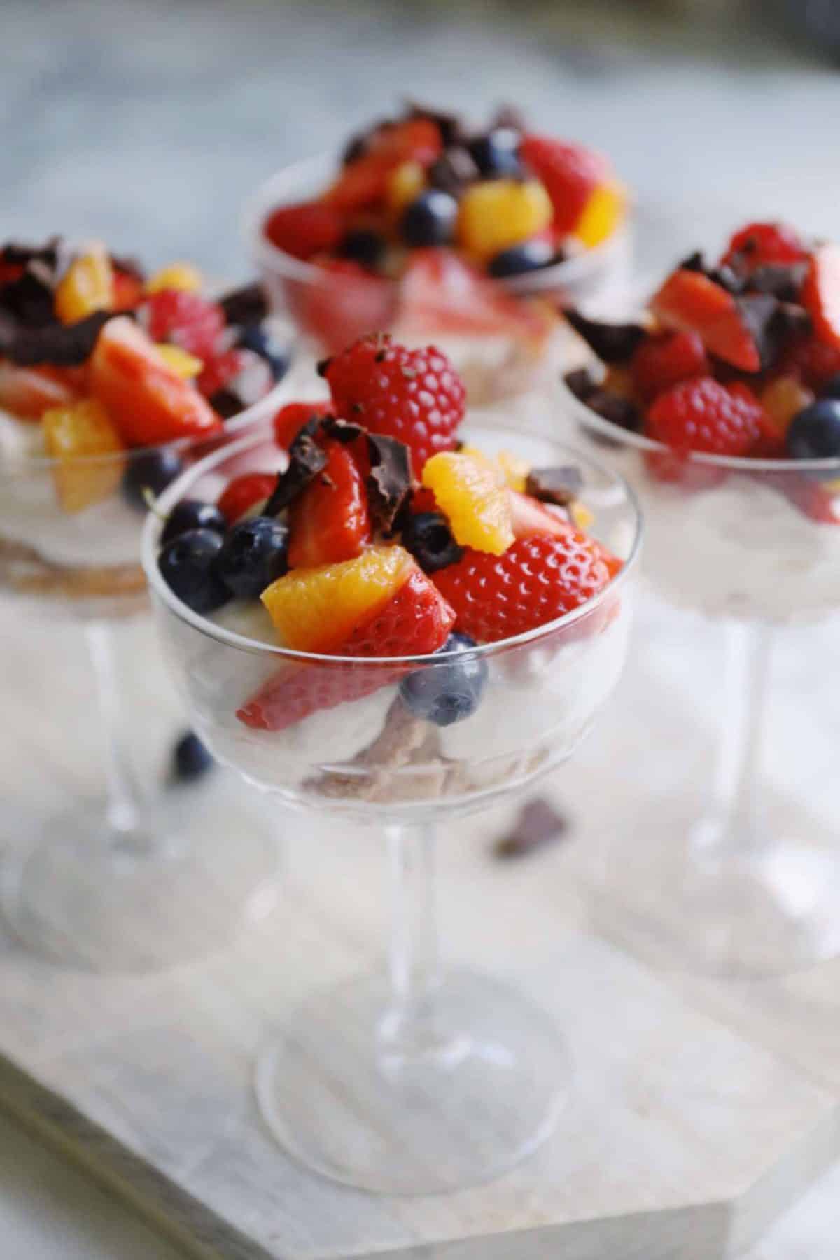 Desserter i glas - Nemme portionsanrettede desserter